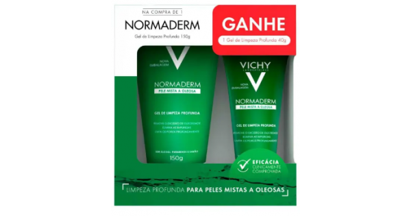 KIT NORMADERM GEL LIMP PROF 150+50G