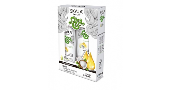 KIT SKALA SH+COND OLEO DE COCO 325ML